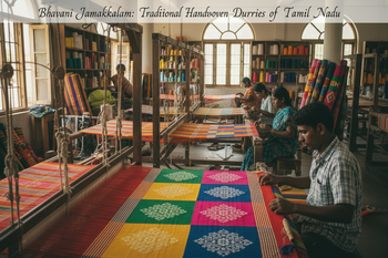 Bhavani Jamakkalam: Traditional Handwoven Durries of Tamil Nadu – Krafteria
