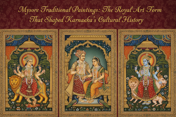 Mysore Traditional Paintings: The Royal Art Form Of Karnataka – Krafteria